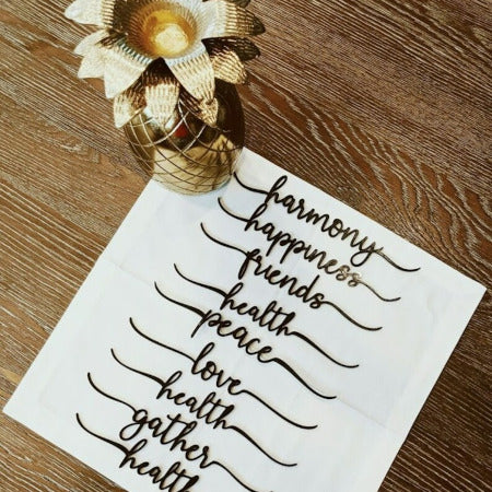 Place Signs – Bluebonnet Table Setting